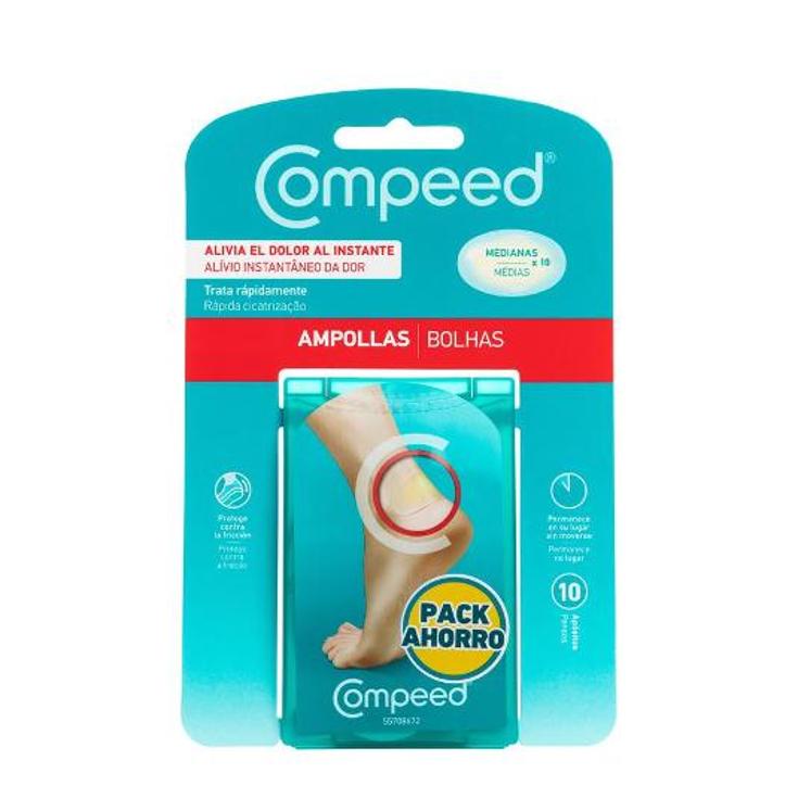 APOSITO AMPOLLAS MEDIANAS COMPEED PACK 10 UD - Tienda Online Spar Sureste
